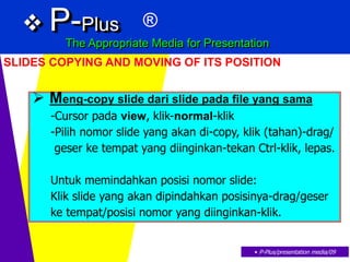 Manual instruction 4 power point plus | PPT