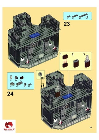 Manual Instruction for LEPIN 16010 Tower Lord of the Rings - Compatible ...