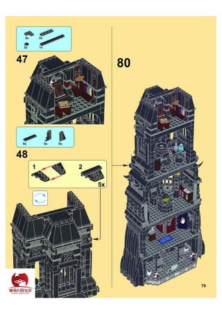 Manual Instruction for LEPIN 16010 Tower Lord of the Rings - Compatible ...