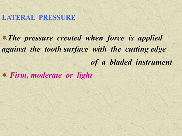 MANUAL INSTRUMENTATION.ppt | Dental Health | Diseases and Conditions