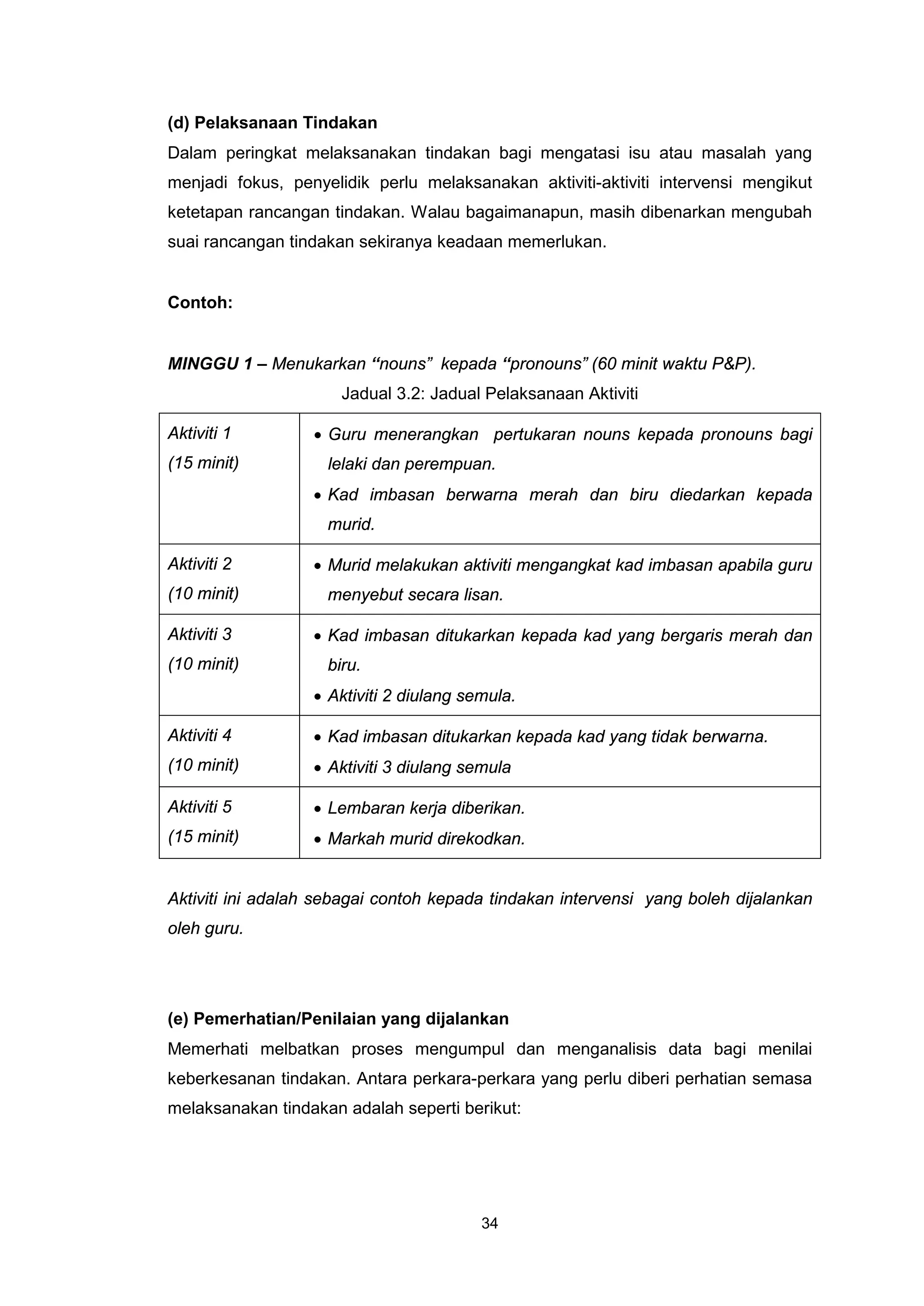 Manual kajian tindakan kpm | PDF