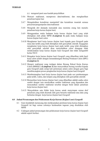 Manual kerja kursus geografi 942 4 2019 | PDF