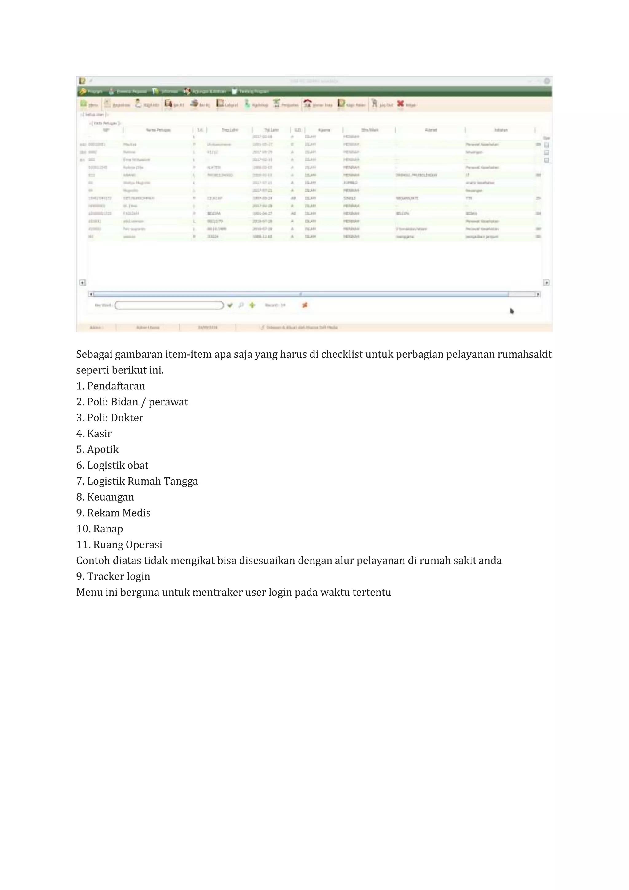 Manual khanza simrs | PDF