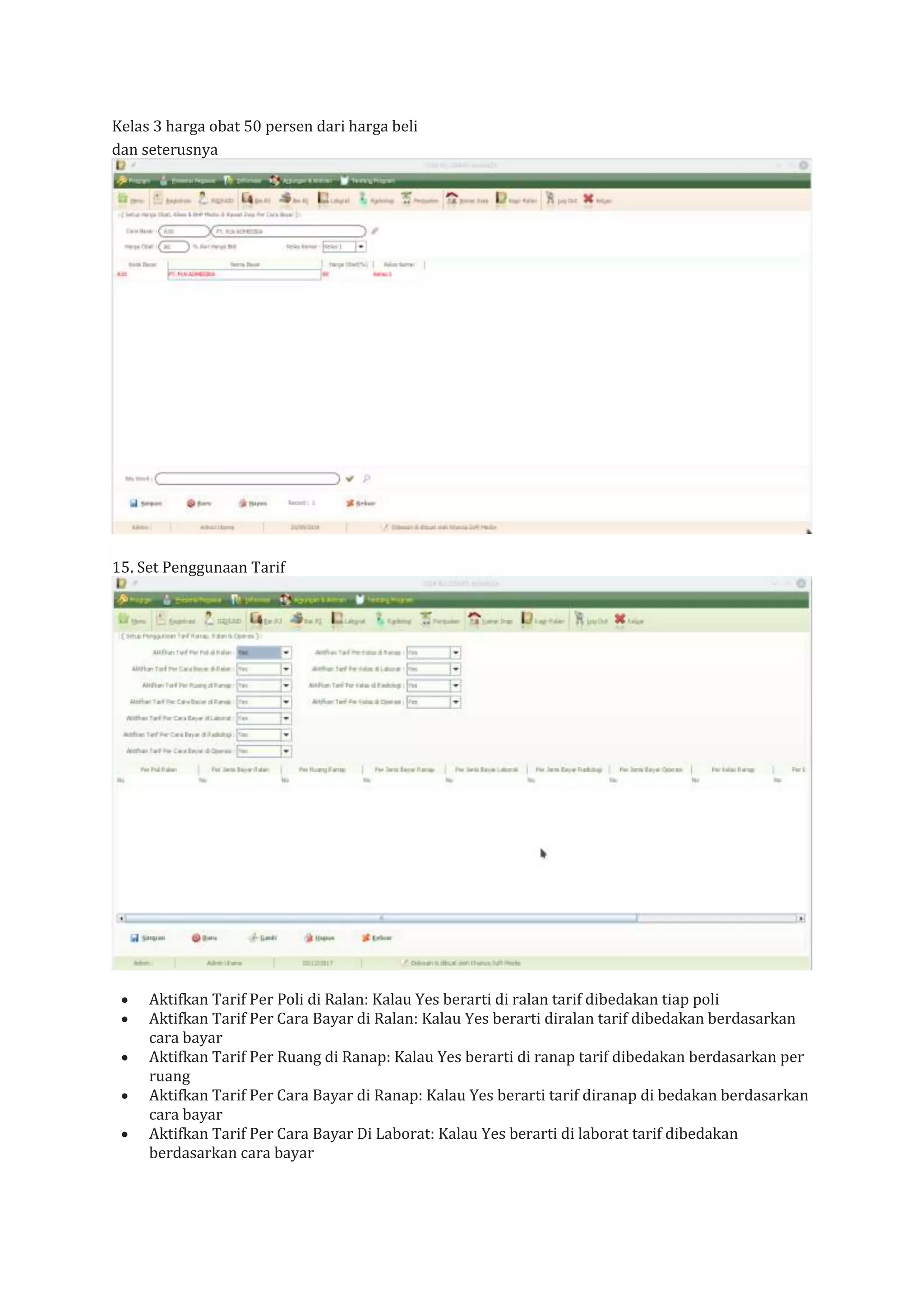 Manual khanza simrs | PDF