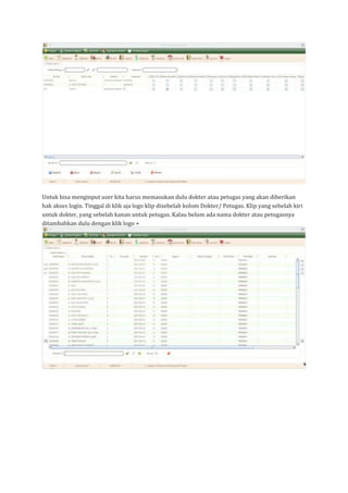 Manual khanza simrs | PDF