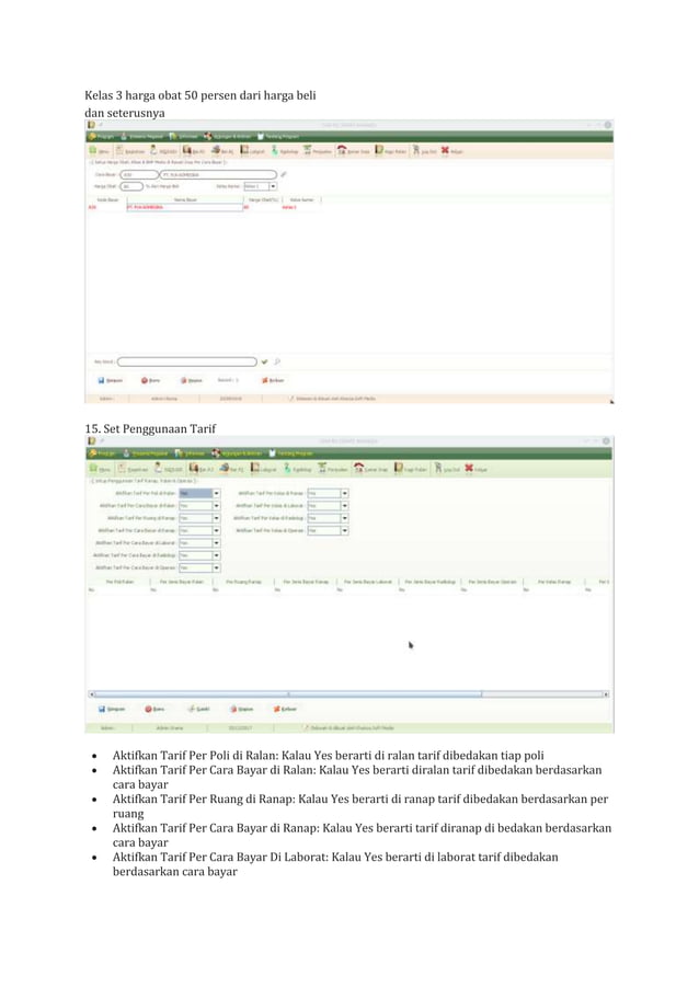 Manual khanza simrs | PDF