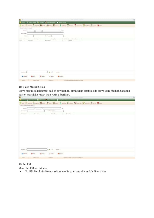 Manual khanza simrs | PDF