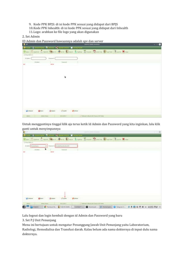 Manual khanza simrs | PDF