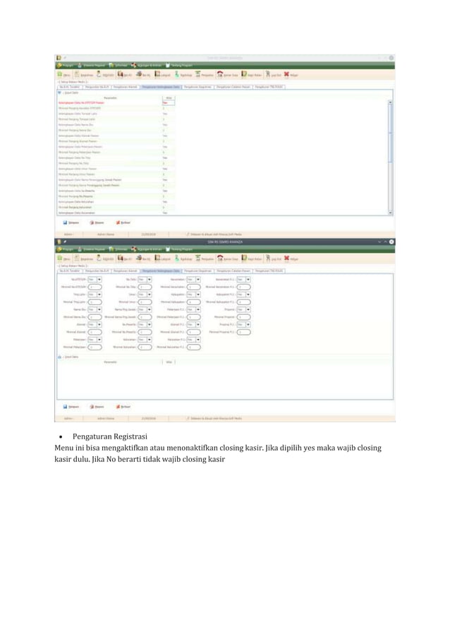 Manual khanza simrs | PDF