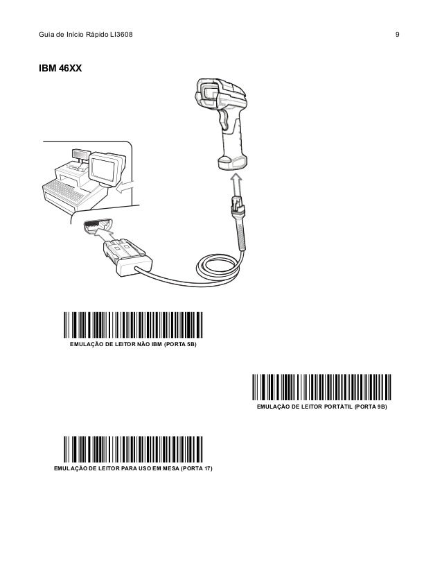 LI3608 - Manual do Leitor Zebra