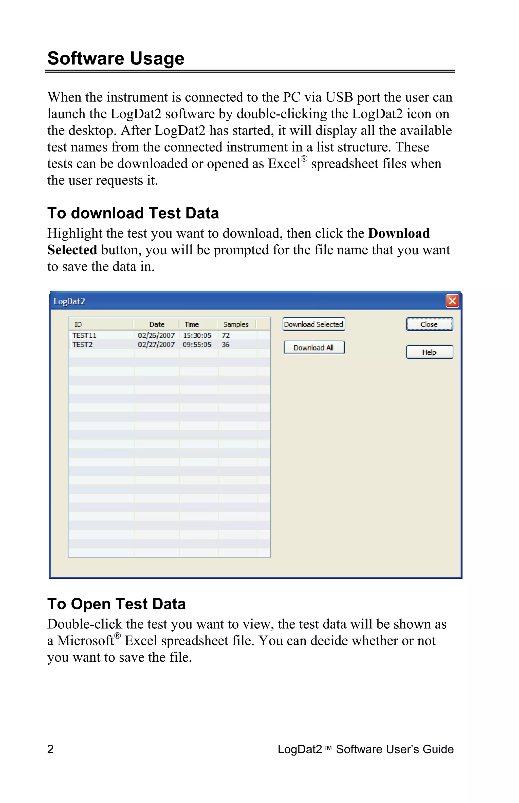 Manual log dat2 | PDF