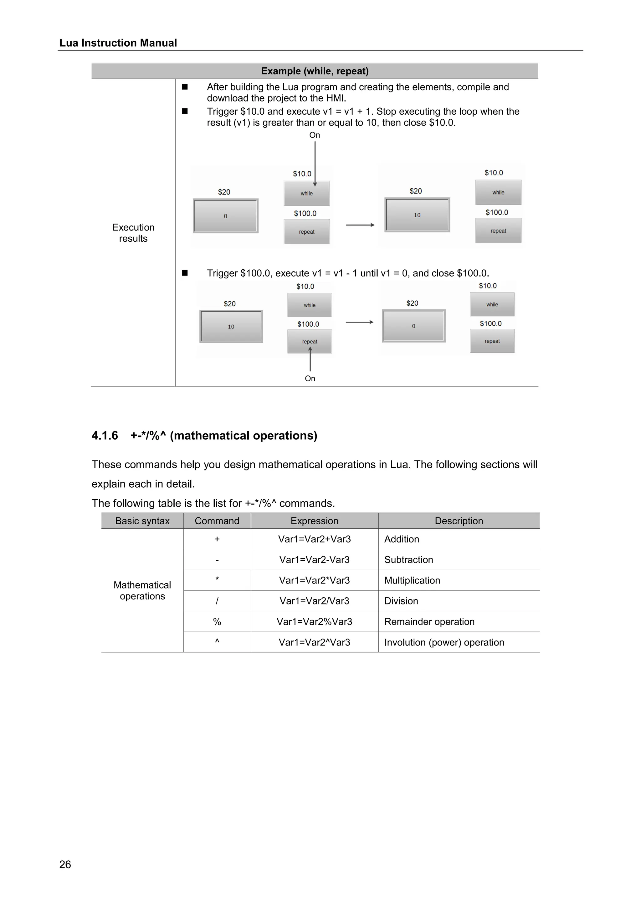 manual de programacion lua dopsoft para HMI delta | PDF