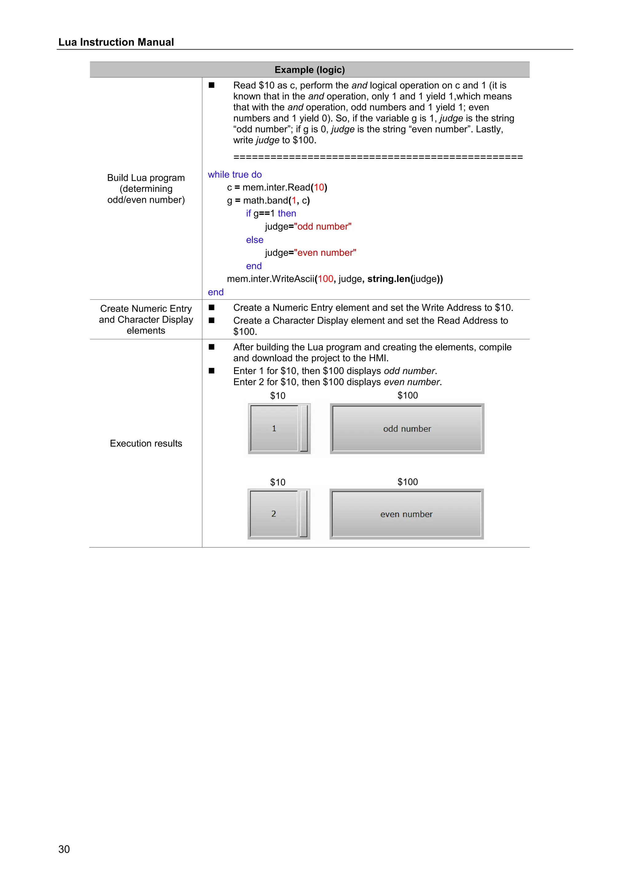 manual de programacion lua dopsoft para HMI delta | PDF
