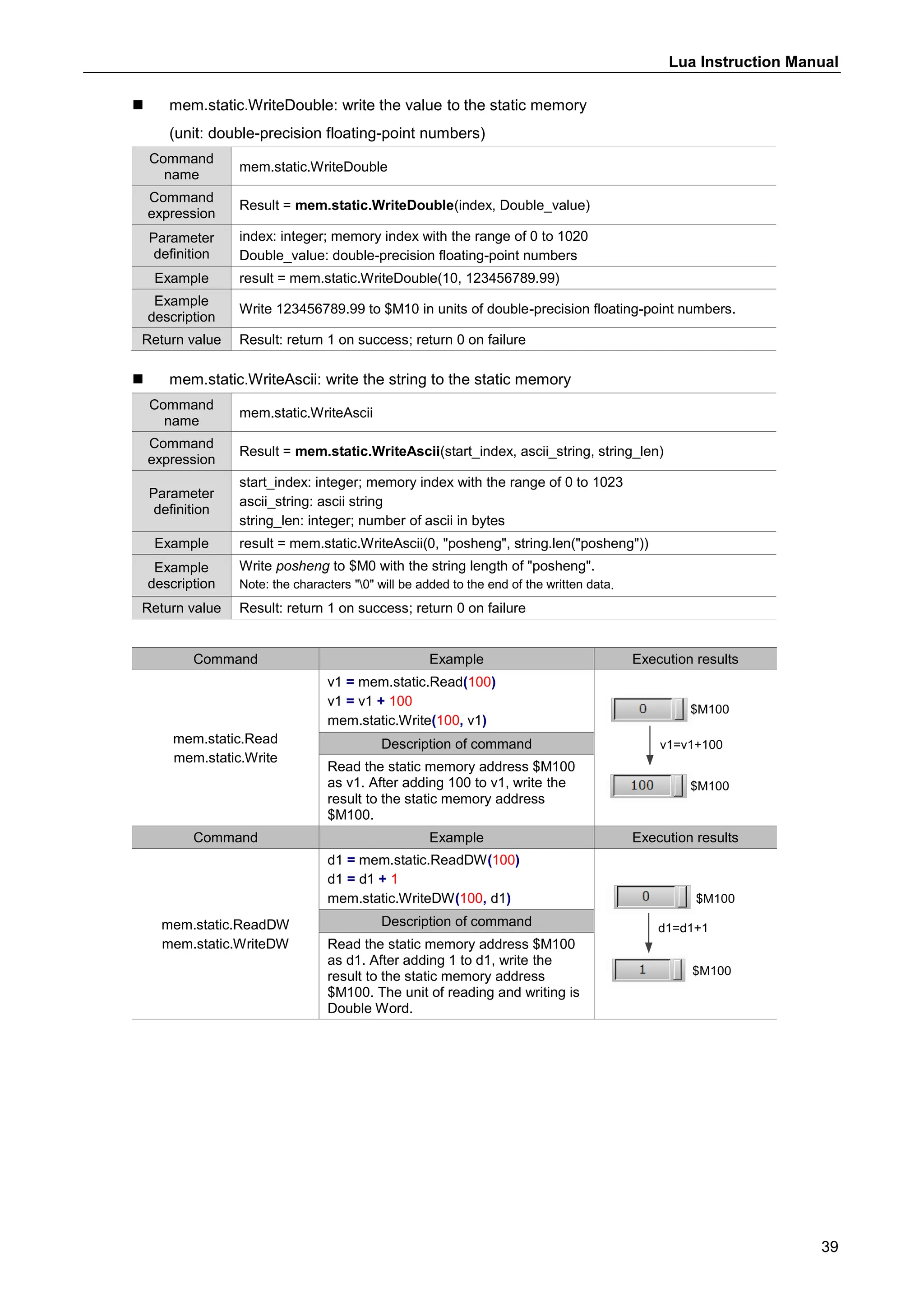 manual de programacion lua dopsoft para HMI delta | PDF