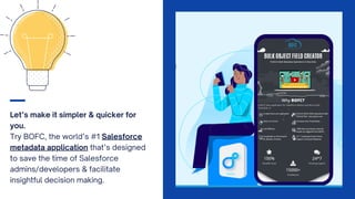 Manually building fields? Do efficient replication of fields in No time with BOFC | PPT