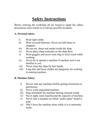 Manual machine 1styr2013july | PDF