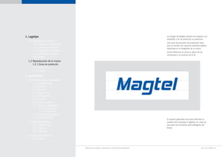 Manual de imagen corporativa de MAGTEL | PDF