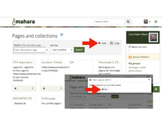 Manual mahara | PDF