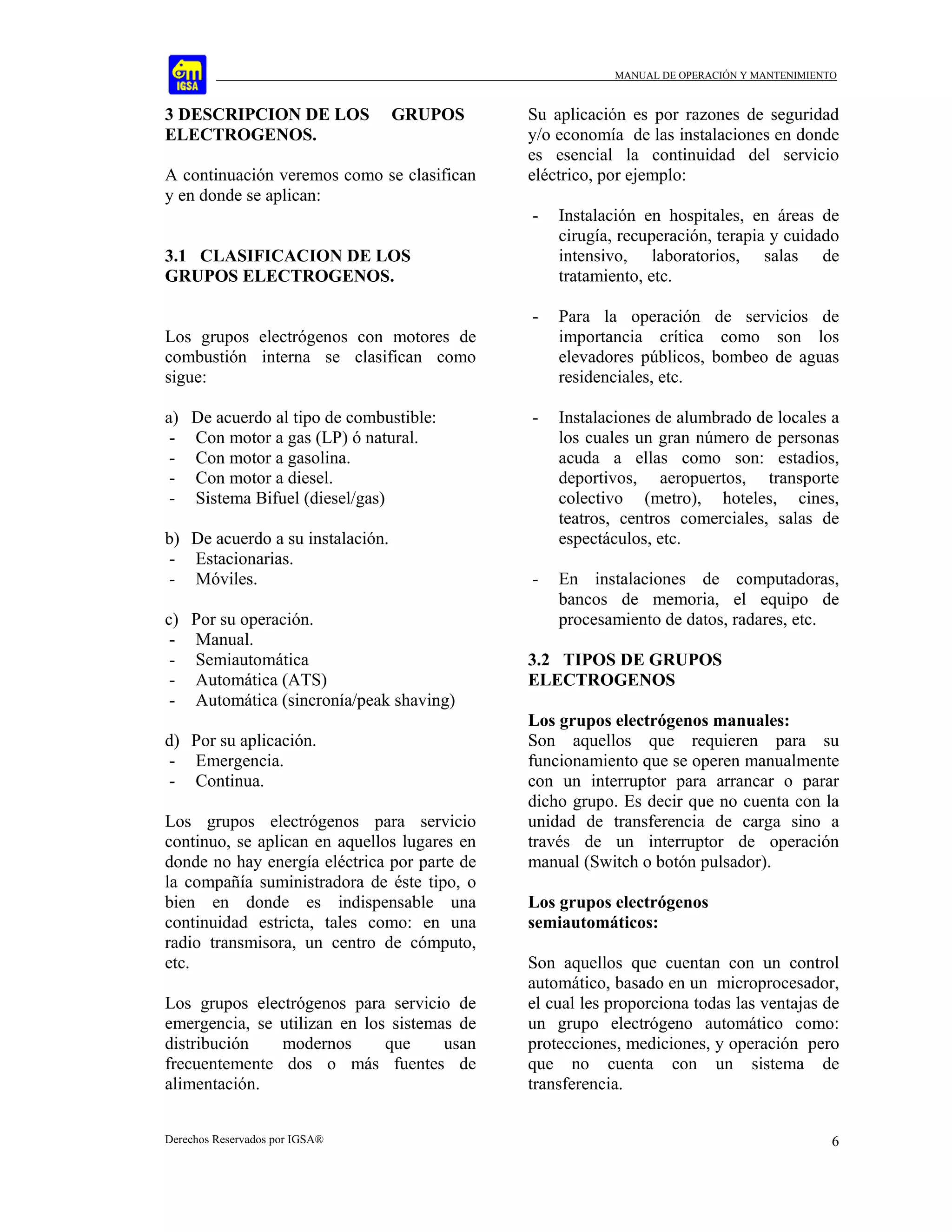 Manual mantenimiento plantas electricas diesel | PDF | Technology & Computing