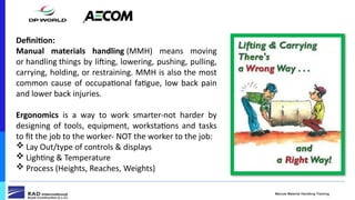 Comprehensive Manual Material Handling Training for Workplace Safety ...