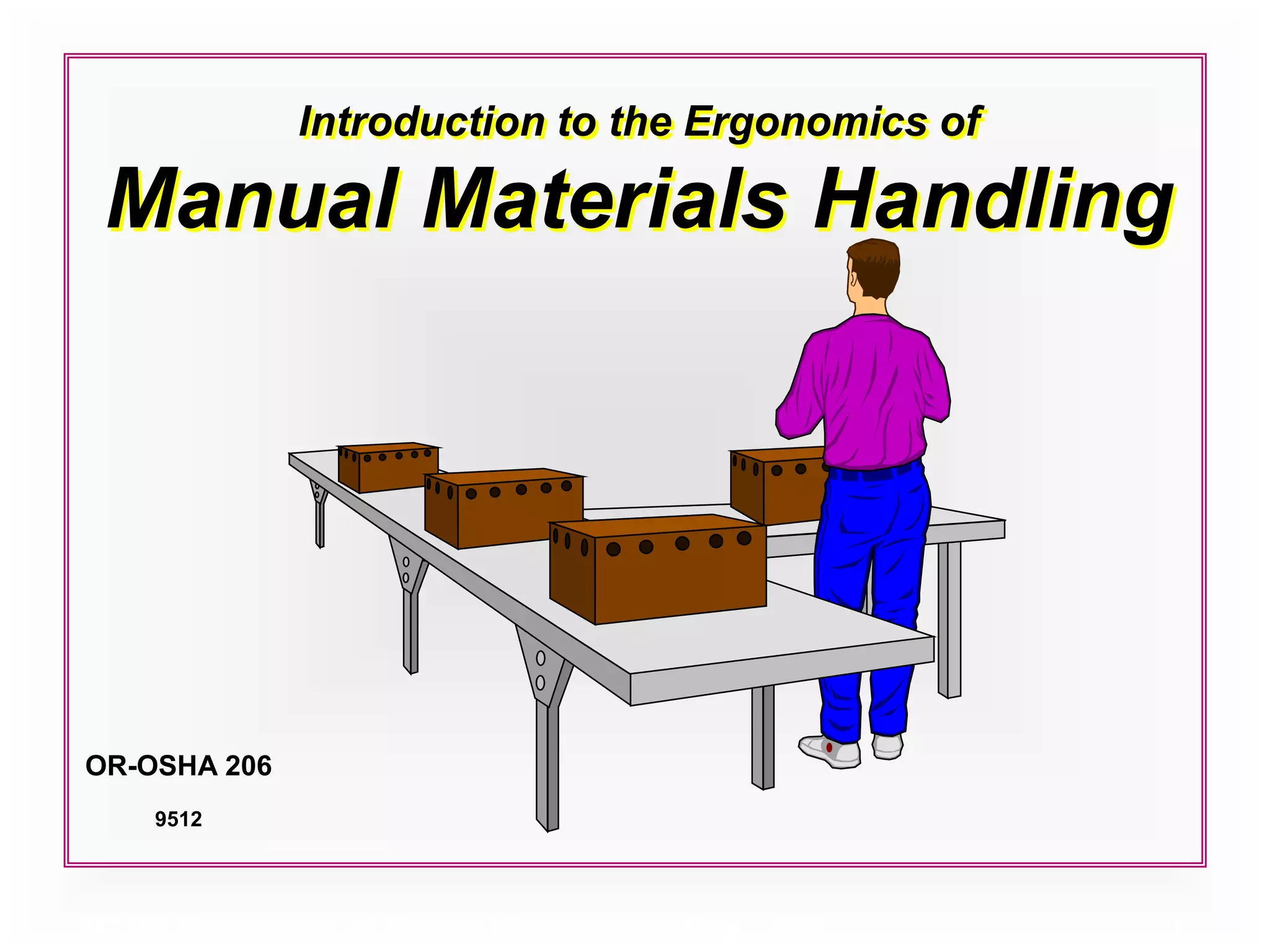 Manual materials handling | PPSX