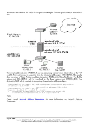 Manual mikrotik | PDF
