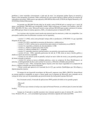 Manual ms dos | PDF