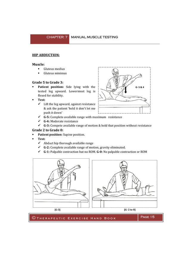 Manual muscle testing | PDF | Death, Injury, or Military Conflict ...