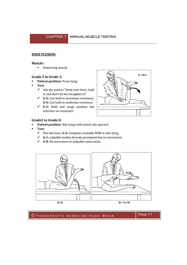 Manual muscle testing | PDF | Death, Injury, or Military Conflict ...