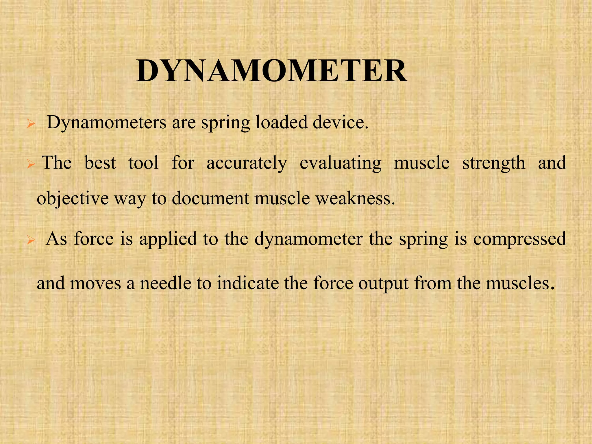 Manual Muscle Testing (MMT) | PPTX