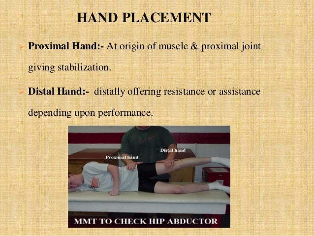 Manual Muscle Testing (MMT)