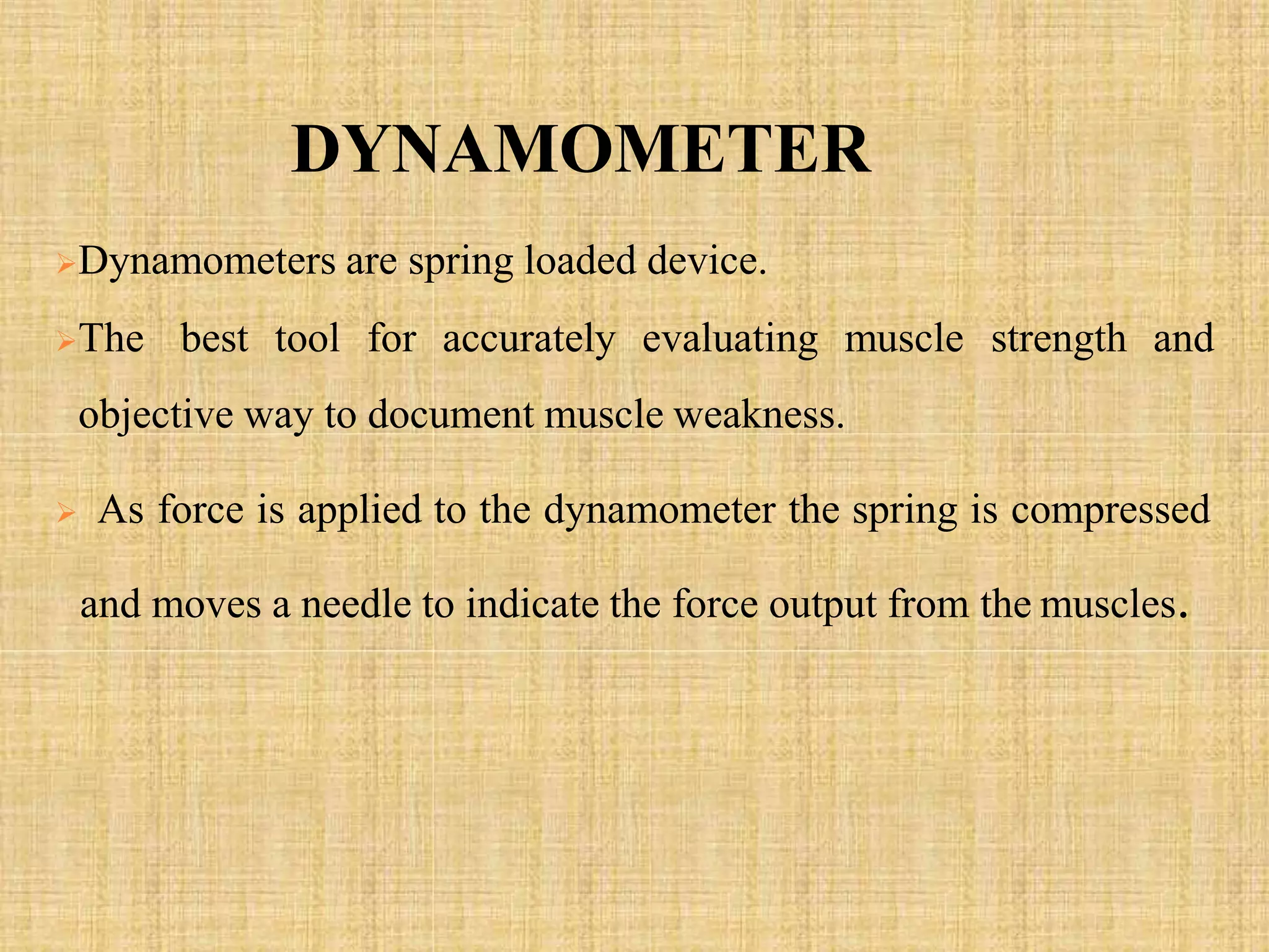 Manual muscle testing | PPTX