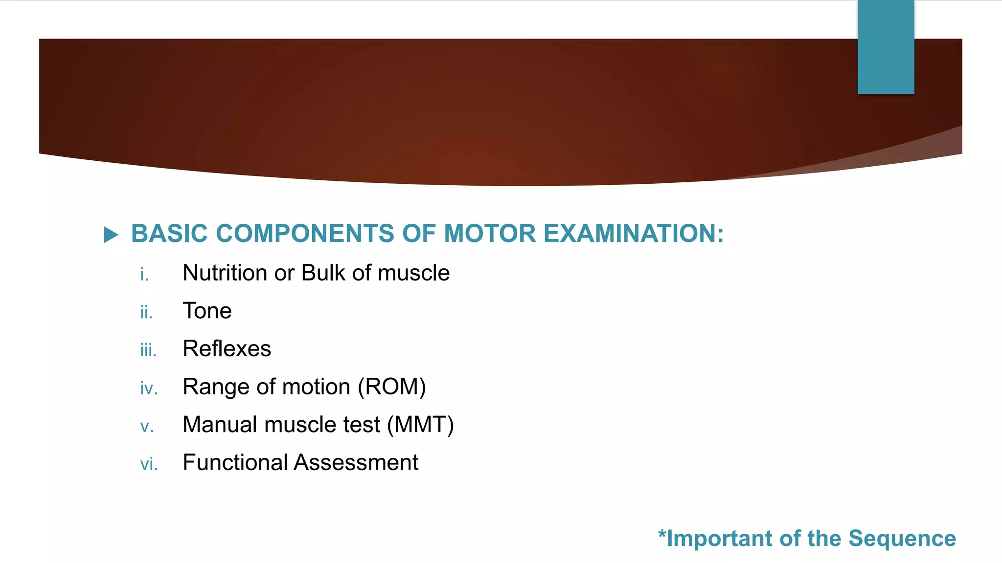 Manual muscle test (MMT) | PPTX