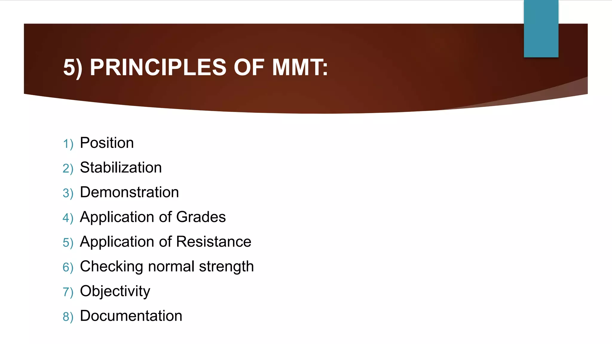 Manual muscle test (MMT) | PPTX