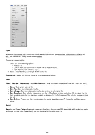 Manual muse score 3 en | PDF