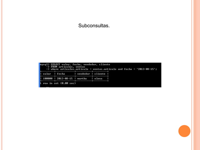 Manual Mysql Ppt 