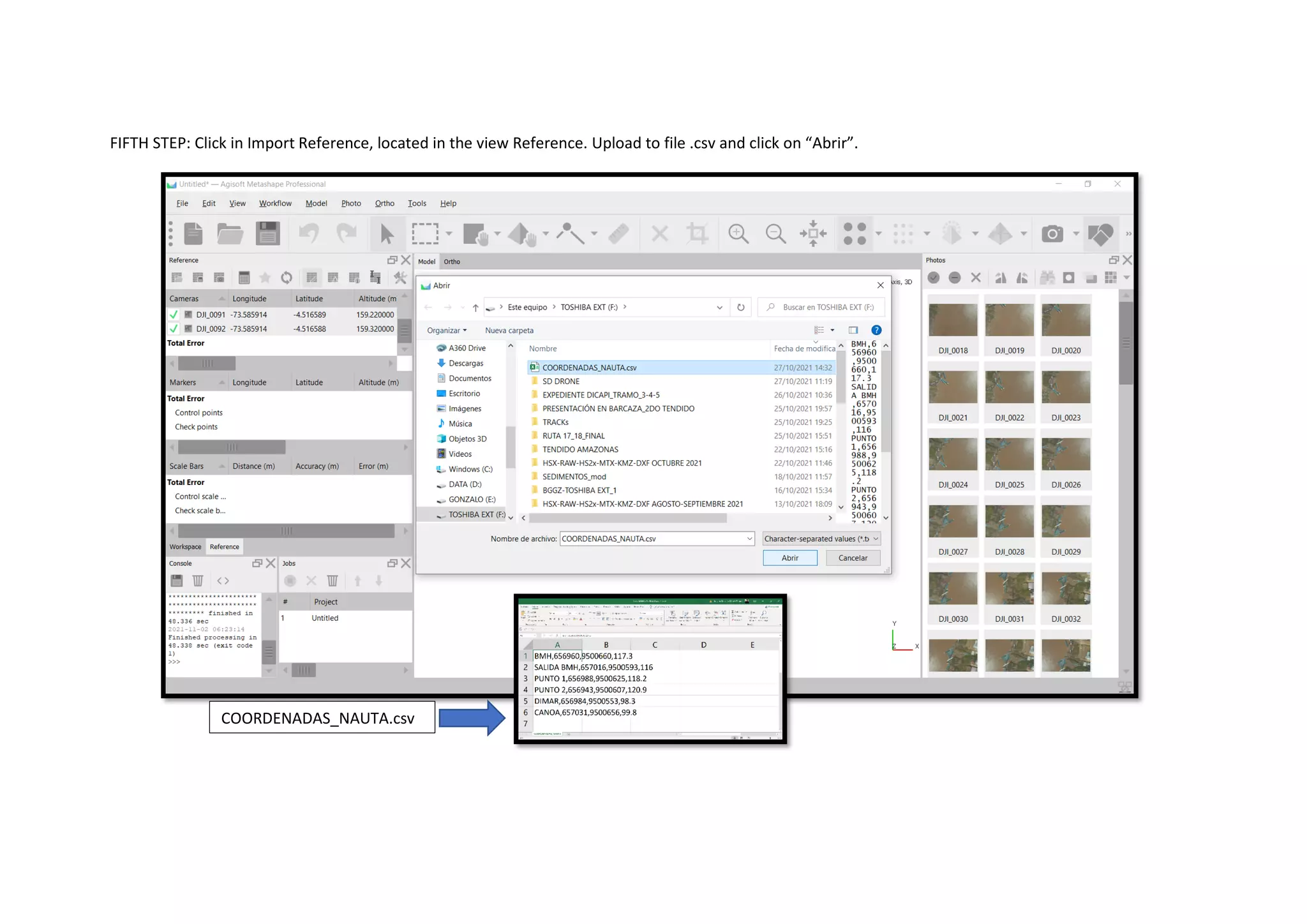 Manual of Agisoft Metashape Professional | PDF