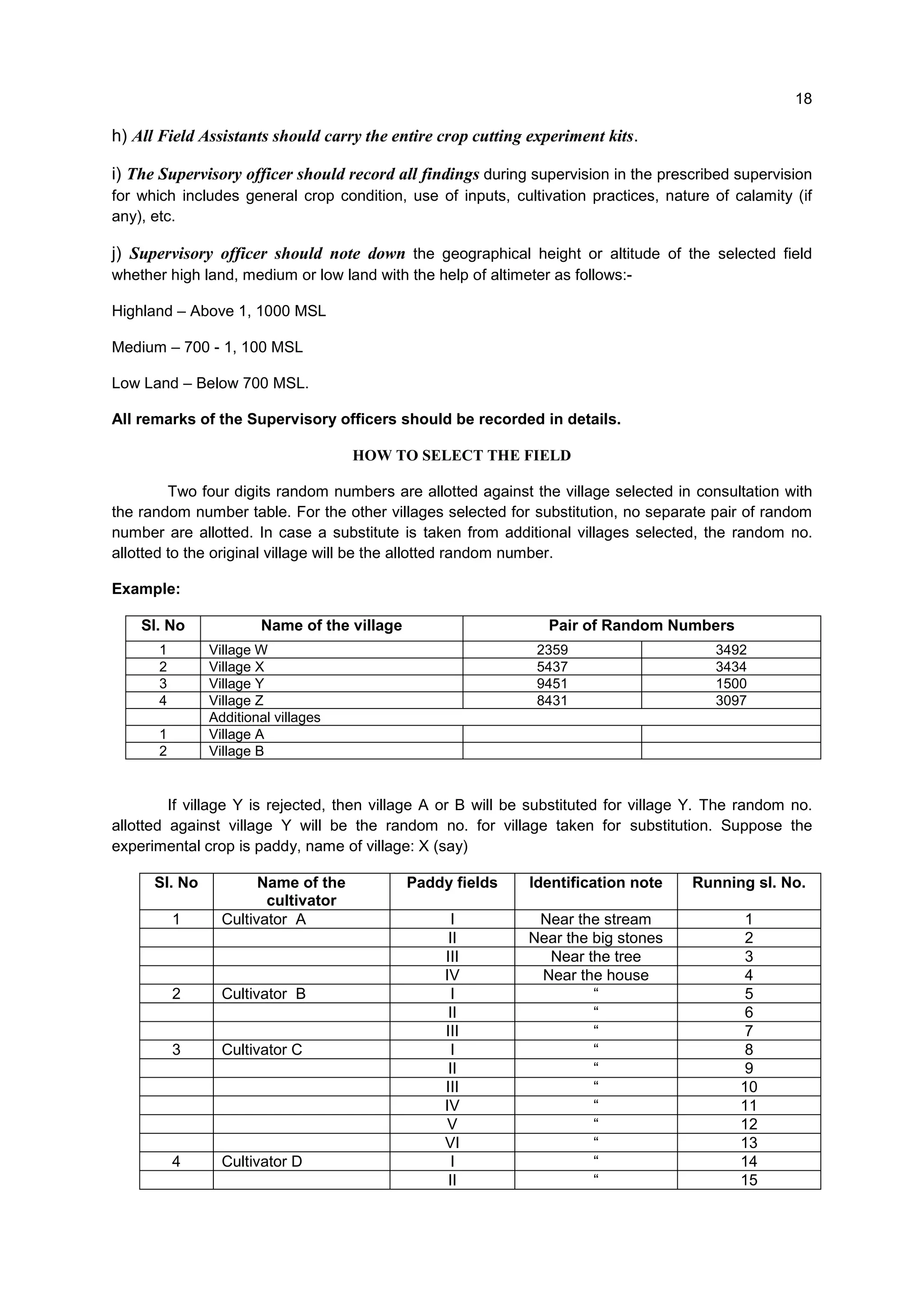 Manual of Crop Cutting Experiment.PDF