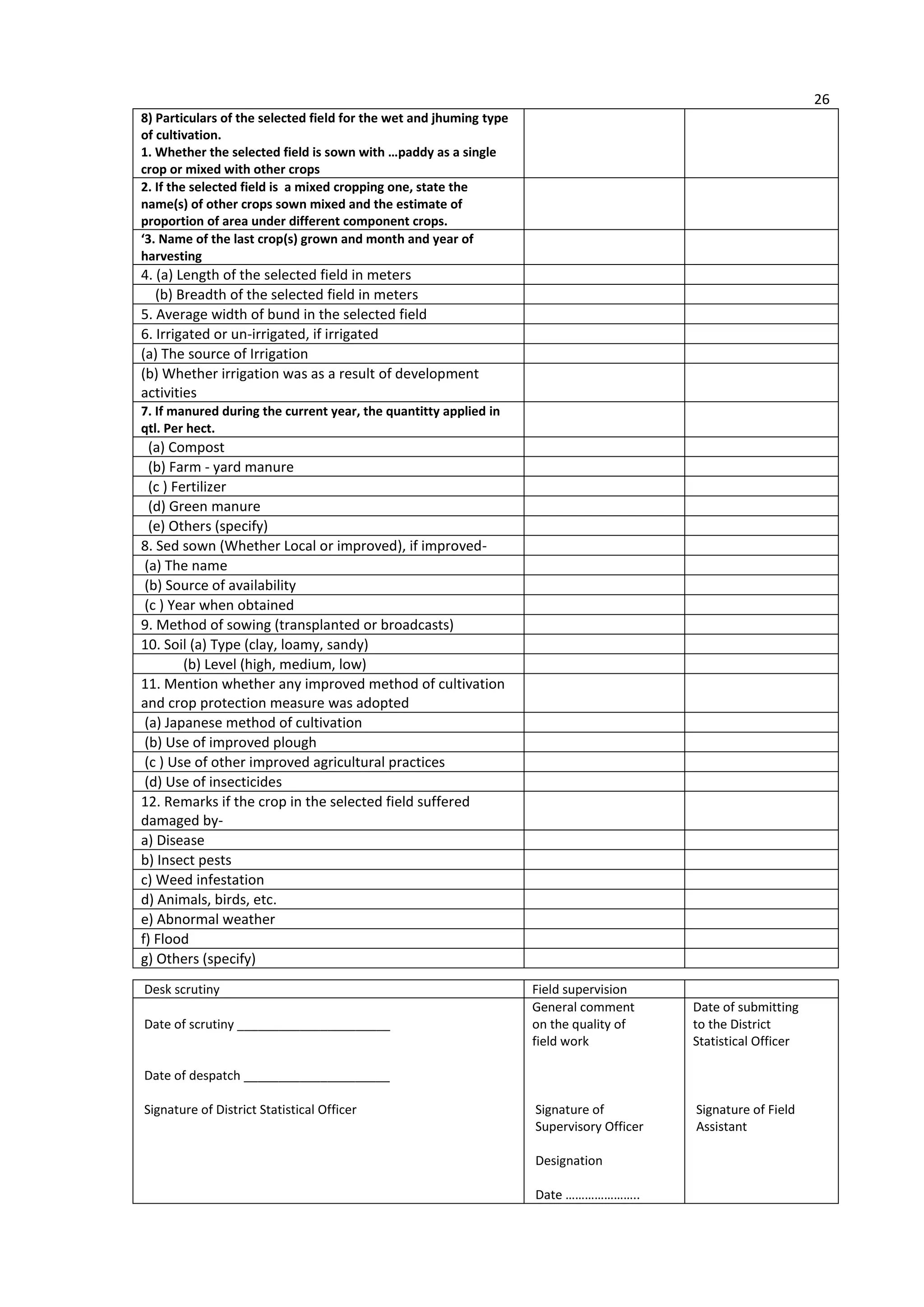 Manual of Crop Cutting Experiment.PDF