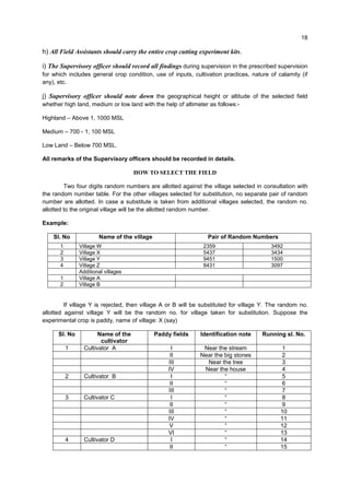 Manual of Crop Cutting Experiment.PDF