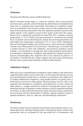 Manual of Geriatric Anesthesia | PDF