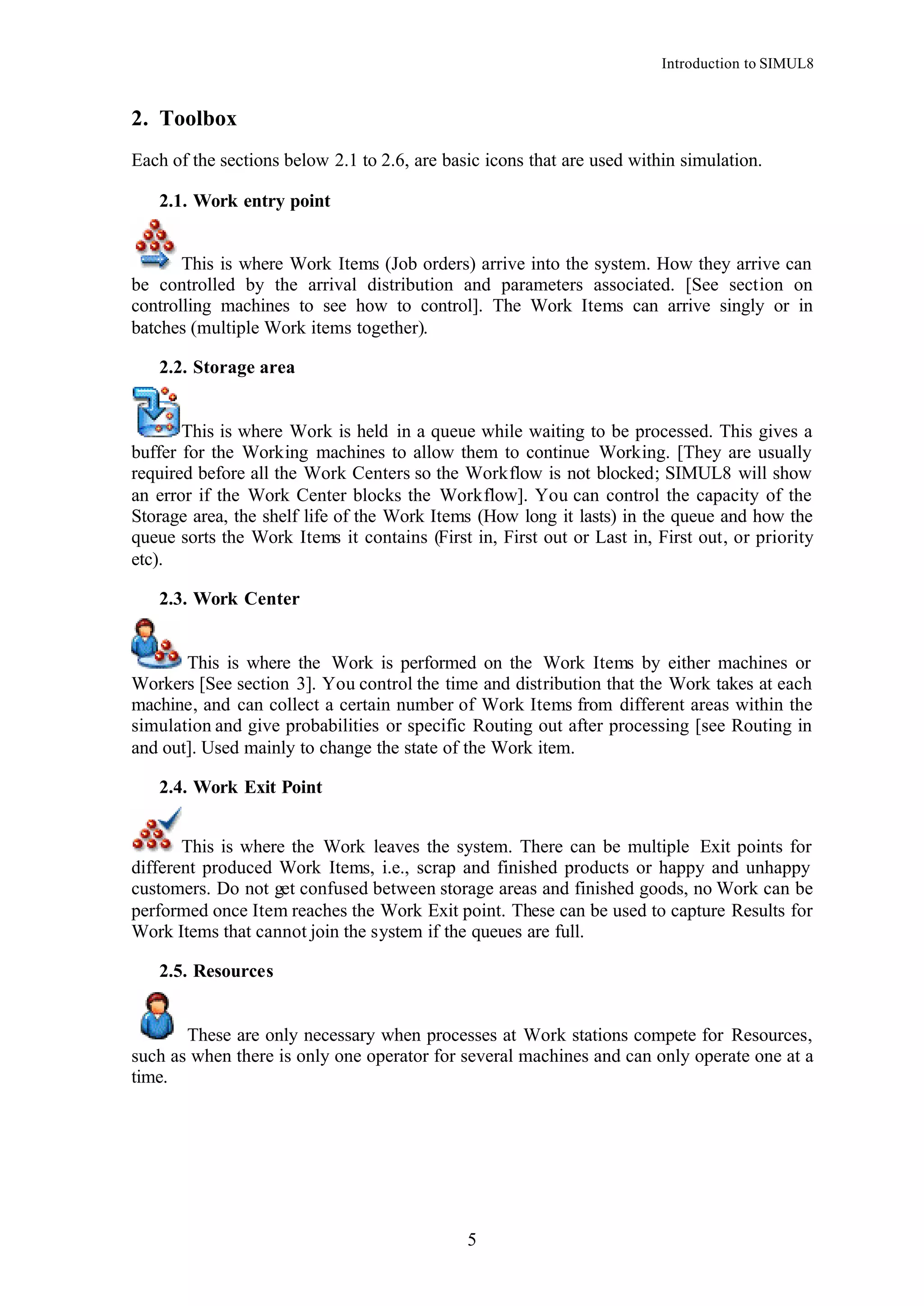 Manual of simul8 | PDF