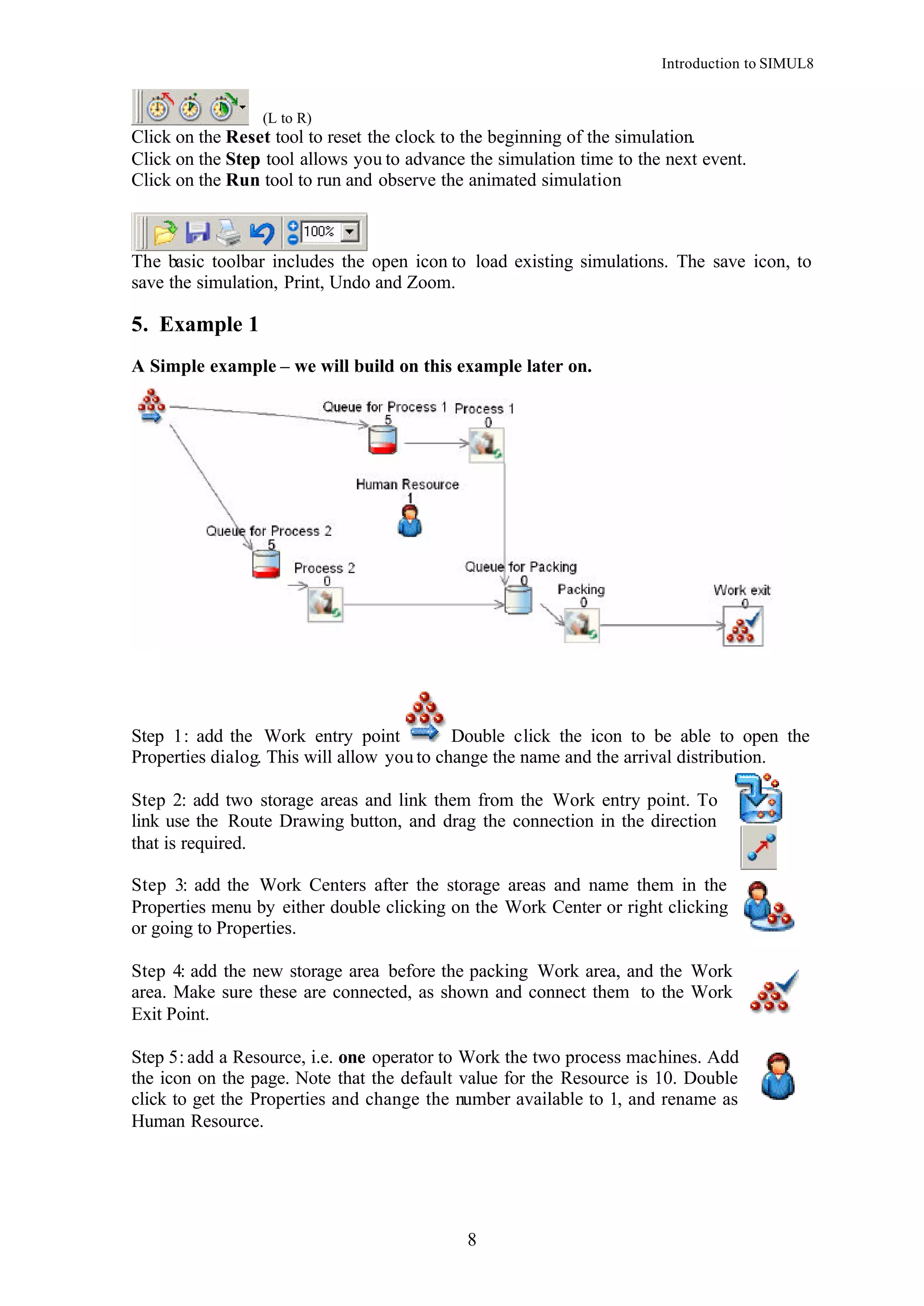 Manual of simul8 | PDF
