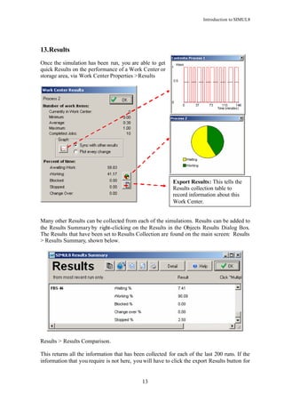 Manual of simul8 | PDF