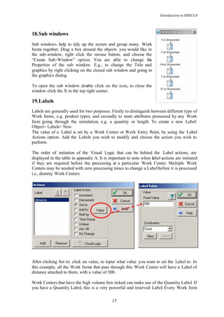Manual of simul8 | PDF