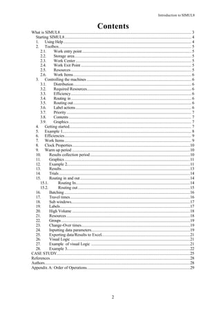 Manual of simul8 | PDF