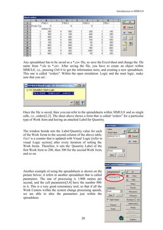 Manual of simul8 | PDF