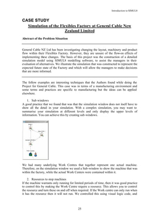 Manual of simul8 | PDF