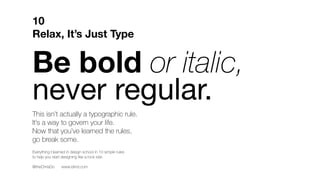 Manual of Typography Rules | Muhammad Osama | PDF