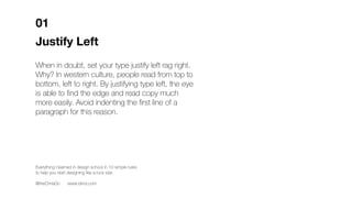 Manual of Typography Rules | Muhammad Osama | PDF